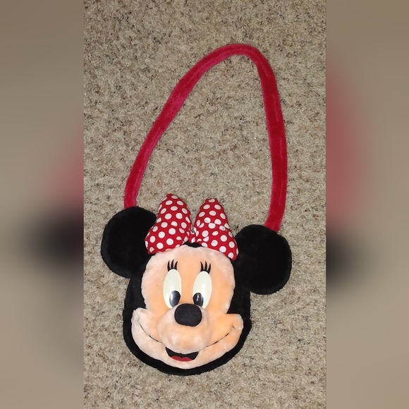 Disney | Accessories | Vintage Disney 3d Minnie Mouse Coin Purse ...